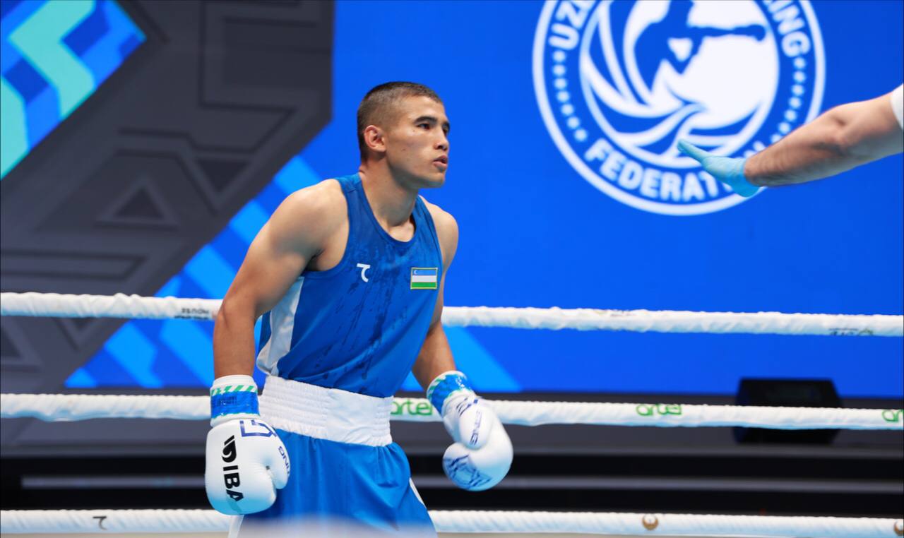 Boks bo‘yicha JCH—2023. Hasanboy Do‘stmatov, Bahodir Jalolov va yana 2 ... Boks bo‘yicha JCH—2023. Hasanboy Do‘stmatov, Bahodir Jalolov va yana 2 ...