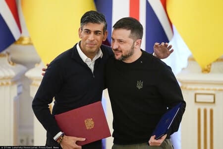 Britain becomes first G7 country to sign security guarantee pact with ... Britain becomes first G7 country to sign security guarantee pact with ...