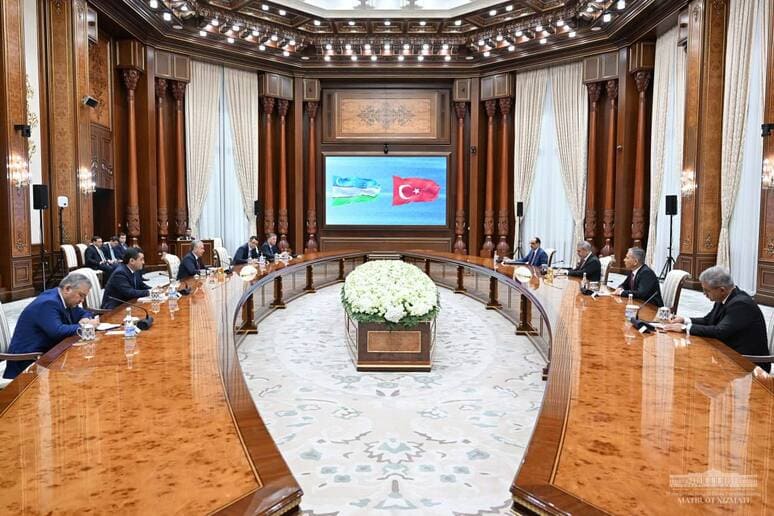 Shavkat Mirziyoyev Turkiya tashqi ishlar vaziri, ichki ishlar vaziri va ... Shavkat Mirziyoyev Turkiya tashqi ishlar vaziri, ichki ishlar vaziri va ...